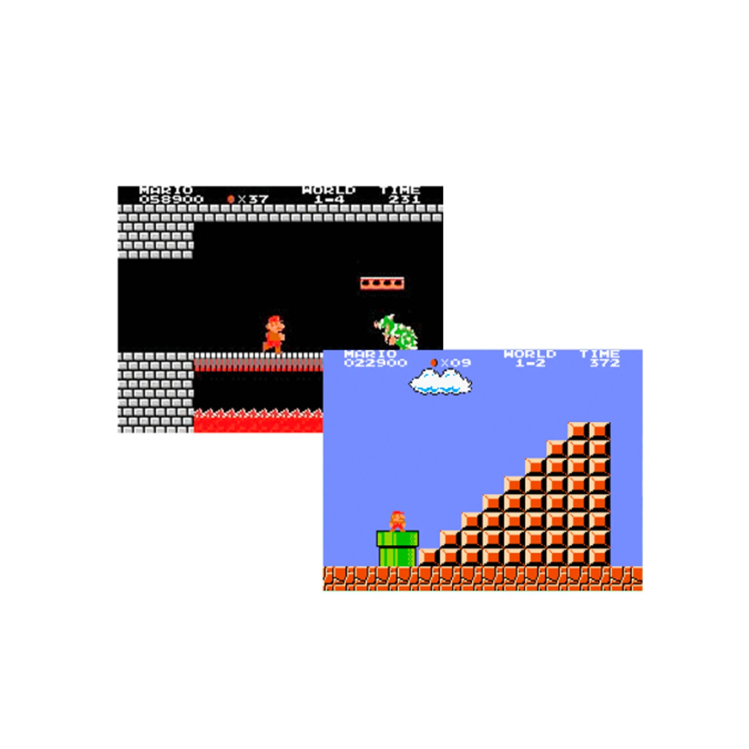 GBA Vintage Game Super Mario Bros. NES Classics Gameboy - Etsy