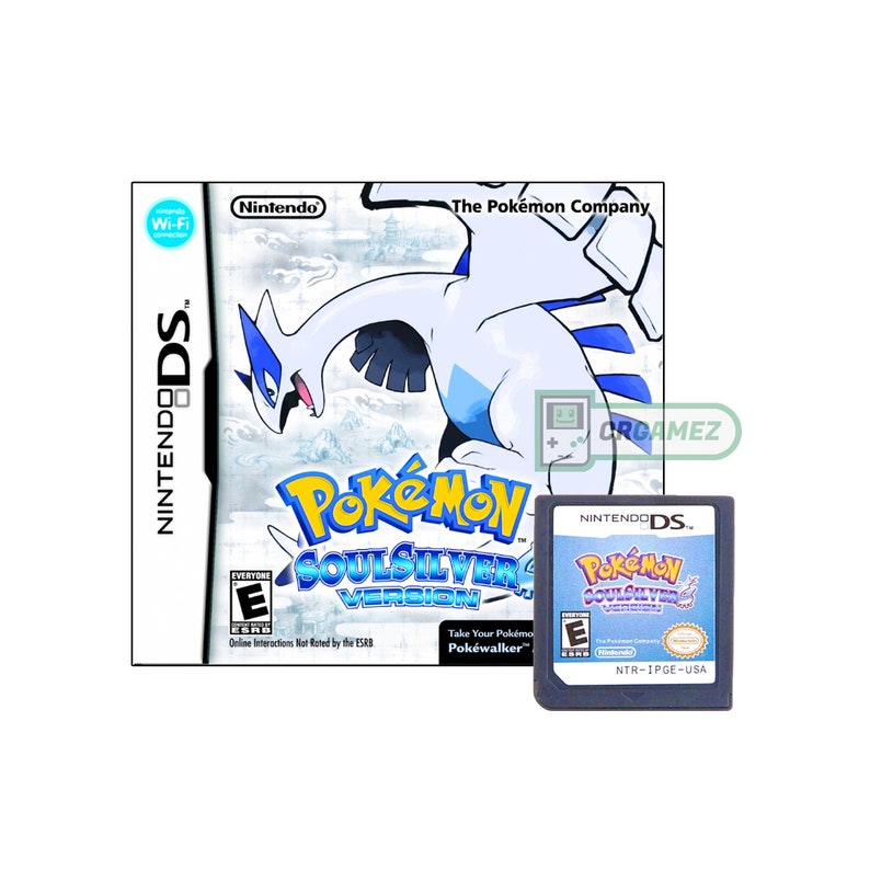 NDS Vintage Game Pokemon Soulsilver Version for Nintendo DS - Etsy