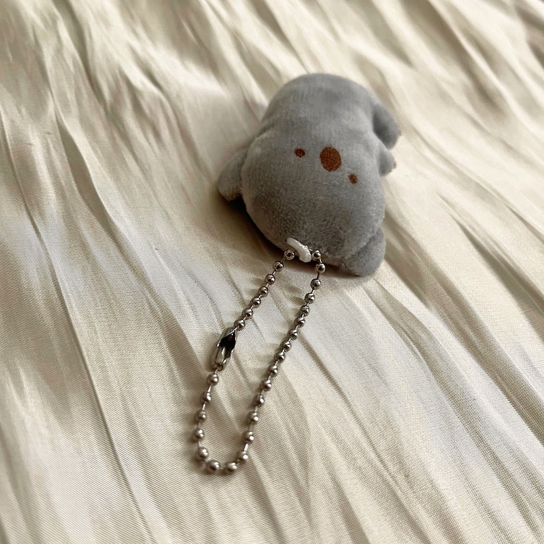 Kawaii Koala Plush Keychain | Cute Animal Charm Accessory | Anime ...