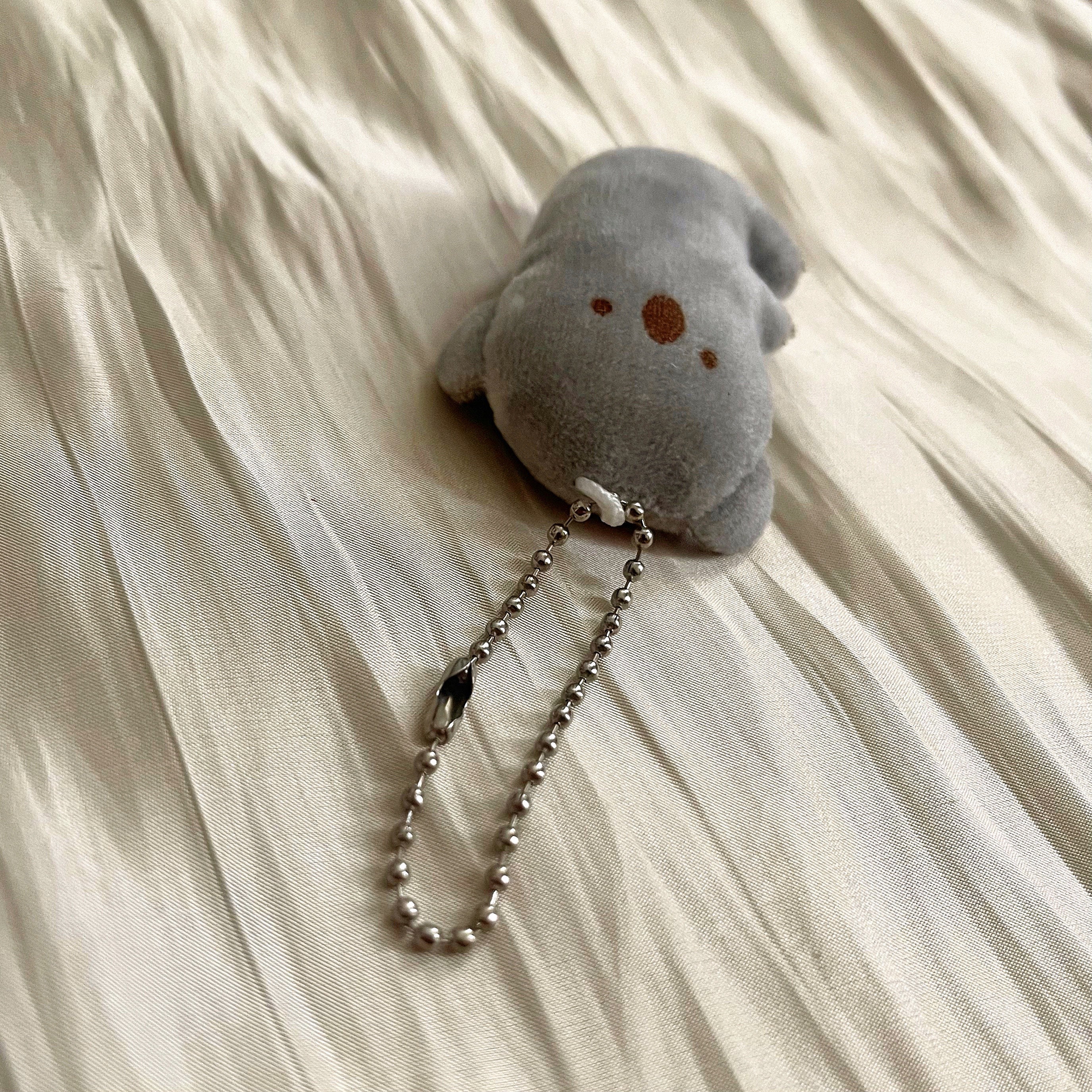 Kawaii Koala Plush Keychain | Cute Animal Charm Accessory | Anime ...