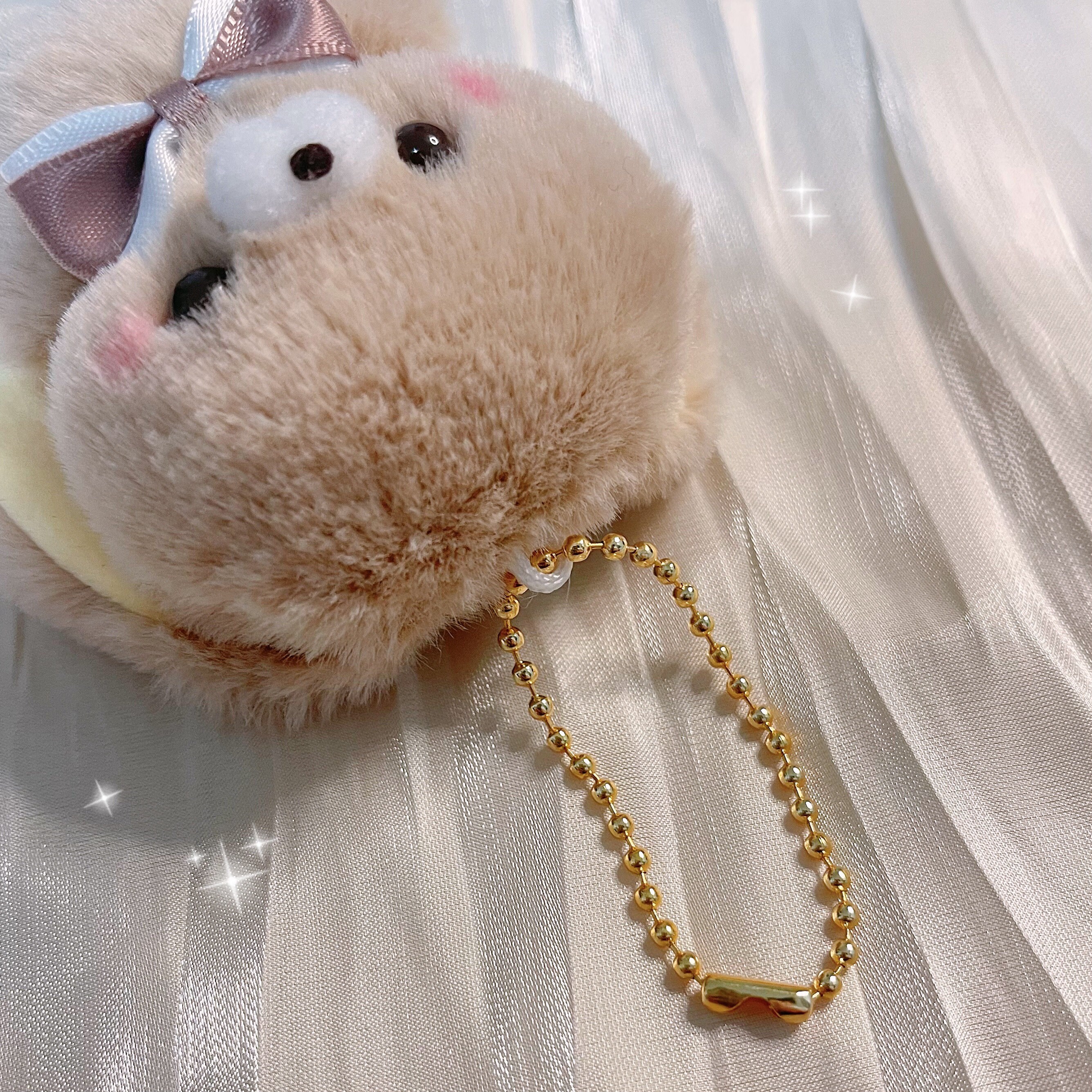 Plush Fluffy Soft Bunny Rabbit Keychain | Cute Kawaii Anime Doll Gift ...