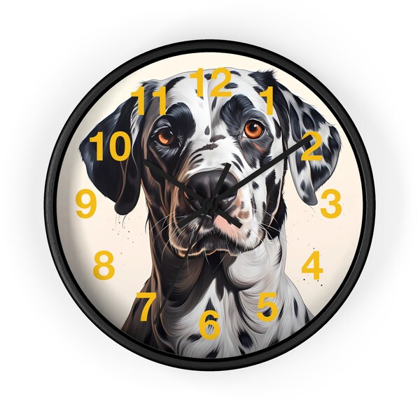 Dog Head Wall Clock - Etsy