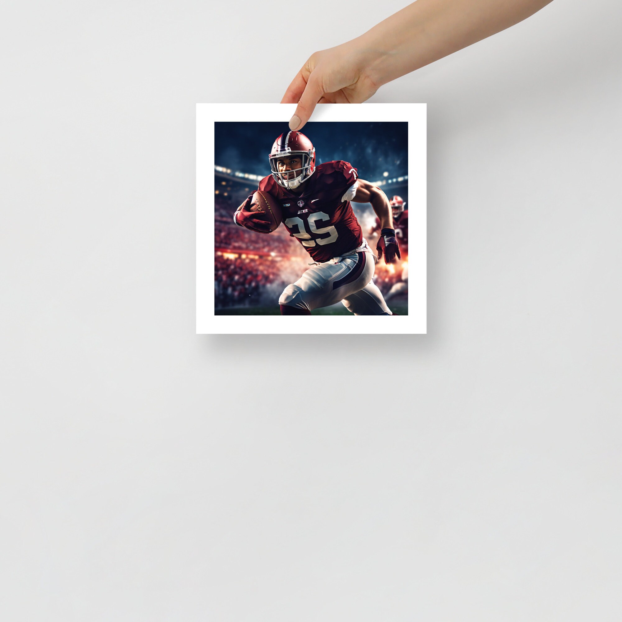 NFL American Football Team Poster, Sports Wall Art, Fan Cave Decor, Man ...