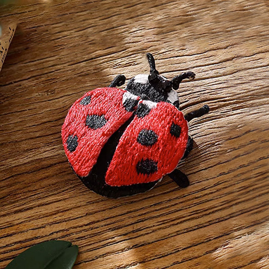 Full Embroidery Kit. Insect DIY Beginner Hoop Art Craft. Adult Anxiety ...