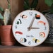 Embroidery Clock Embroidery Kit - DIY Craft Kit With All Materials and ...
