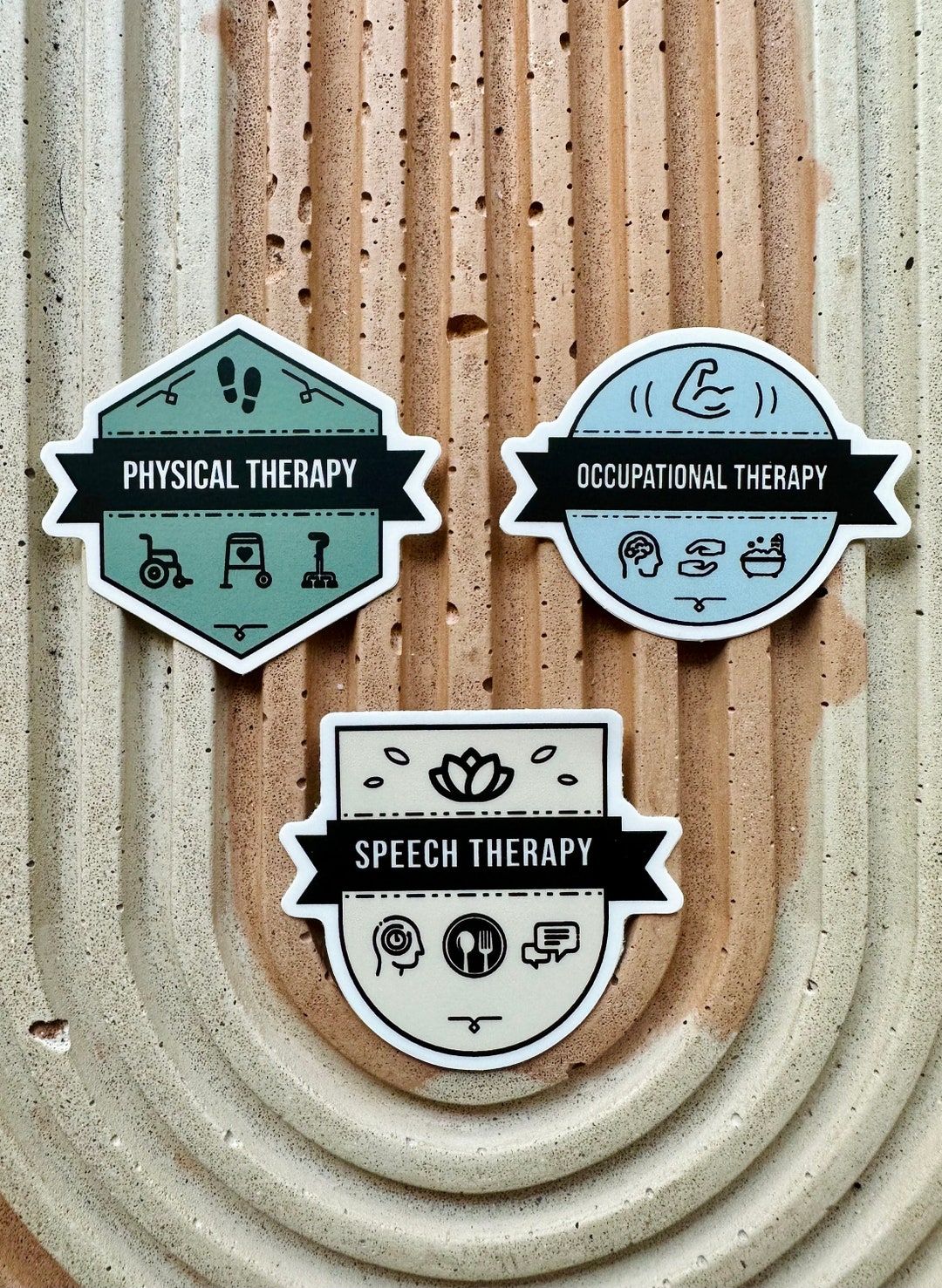 Physical/occupational/speech Therapy Sticker for Mug/bottle, Pt/ot/slp ...