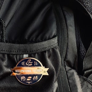 Therapy Enamel Pins, Physical/occupational/speech Therapy, Healthcare ...