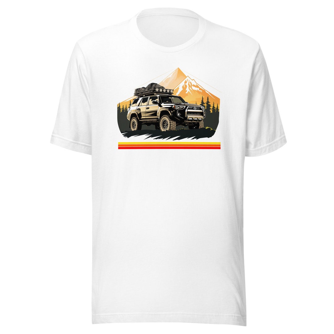 4runner TRD Overland Heritage Retro 4x4 Offroad Adventure Men's T-shirt ...