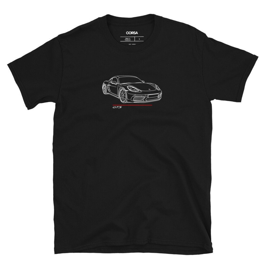 718 Cayman GTS Men's T-shirt - Etsy