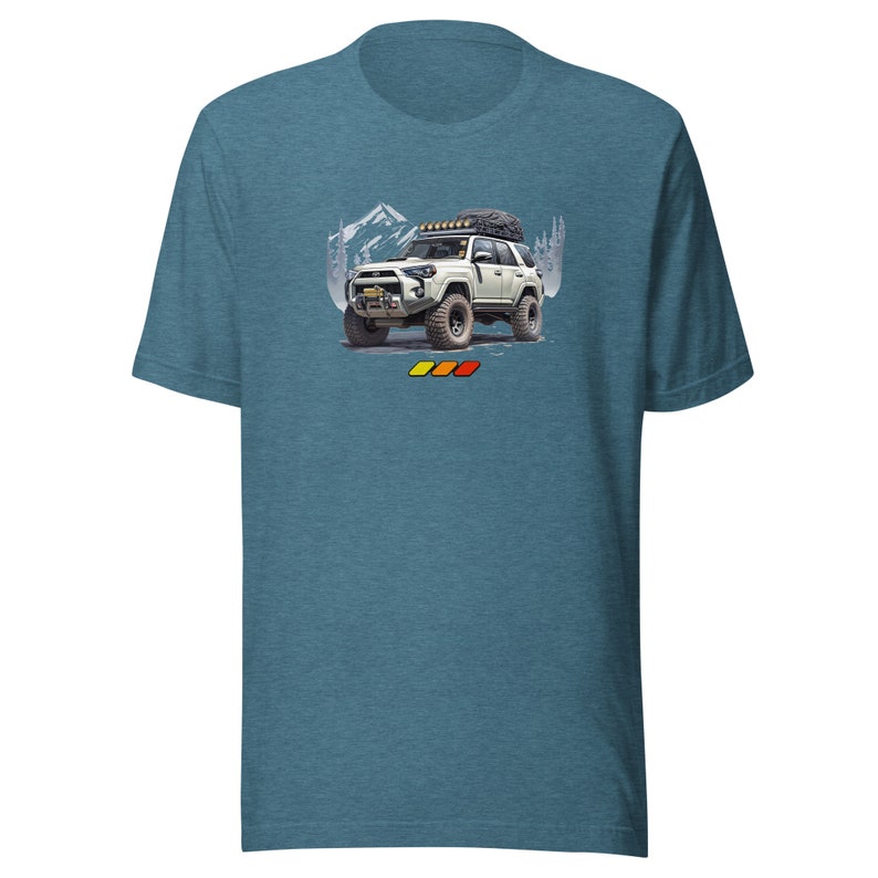 4runner TRD Heritage Retro Overland 4x4 Offroad Adventure Men's T-shirt ...