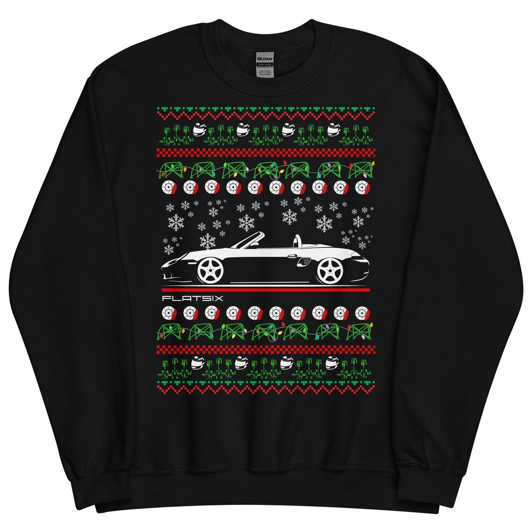986 Boxster Boxster S 911 997 996 964 991 930 Christmas Sweater Ugly ...