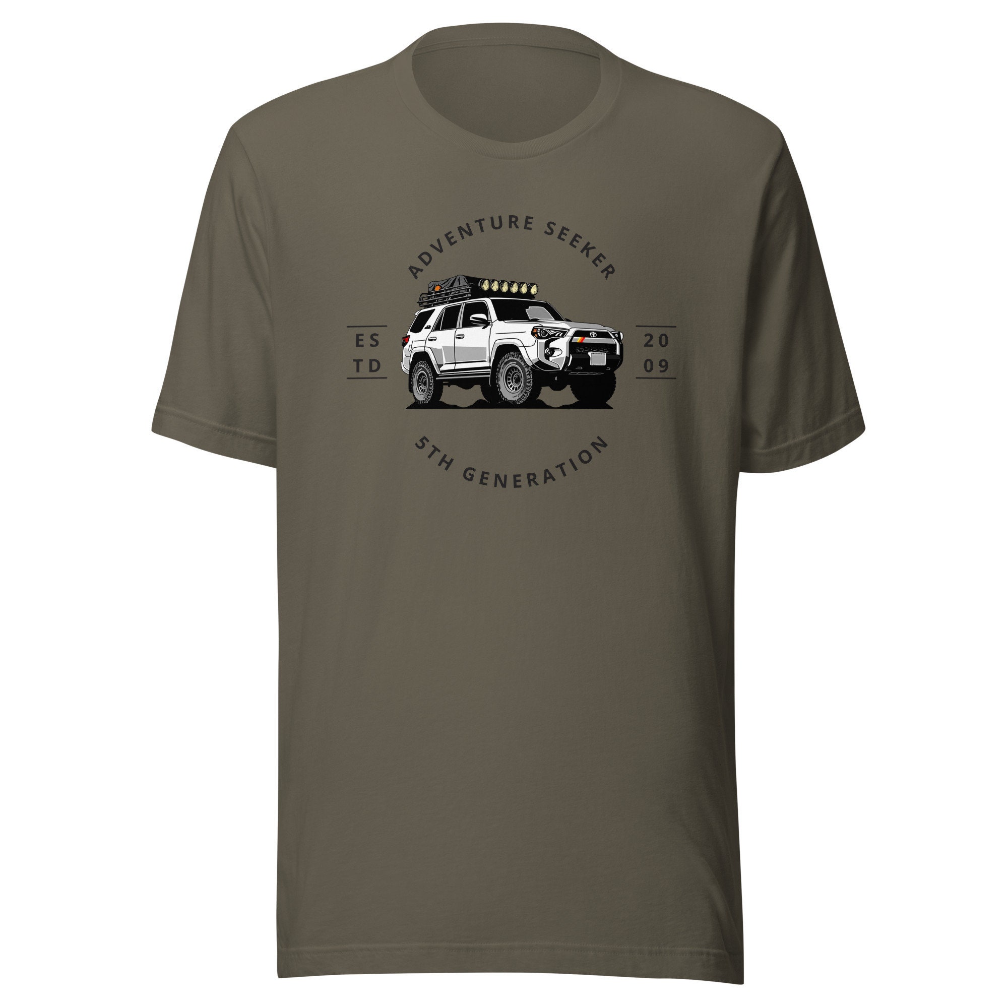 4runner TRD Off-road 4x4 5th Gen Premium Men's T-shirt: Adventure ...
