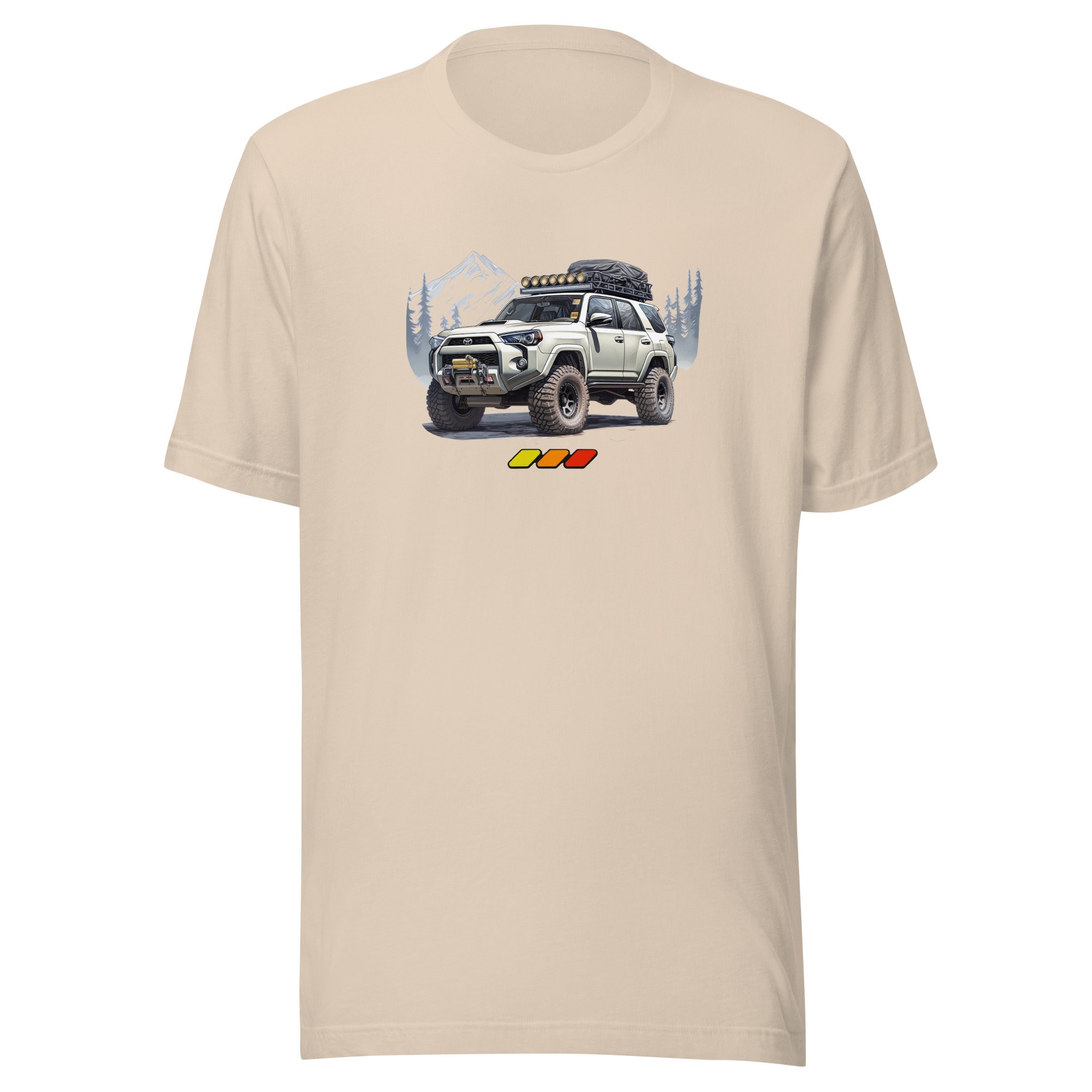 4runner TRD Heritage Retro Overland 4x4 Offroad Adventure Men's T-shirt ...