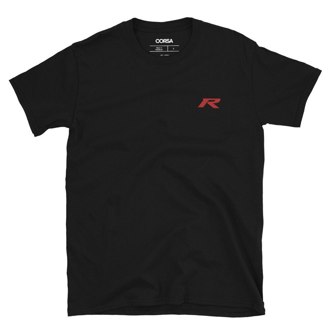 Honda Modern Style Type R Logo FK8 FL5 Civic Type R Embroidered Men's T ...