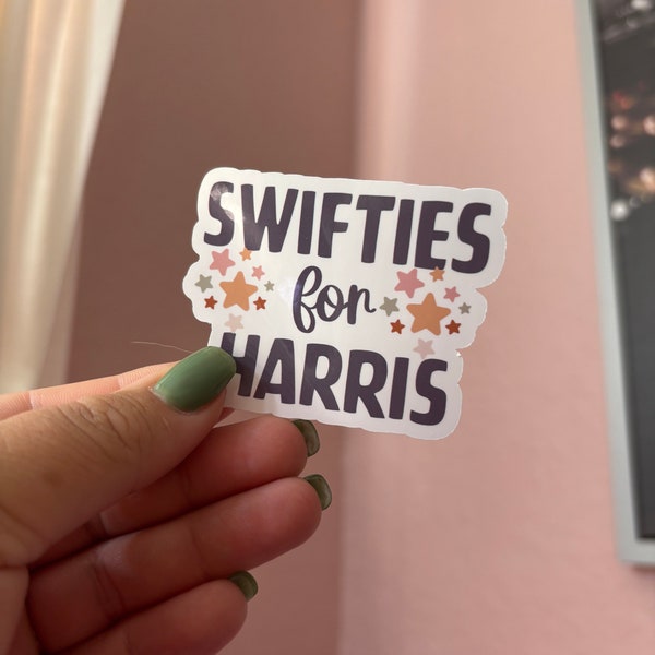 Swifties for Harris Stickers - Etsy