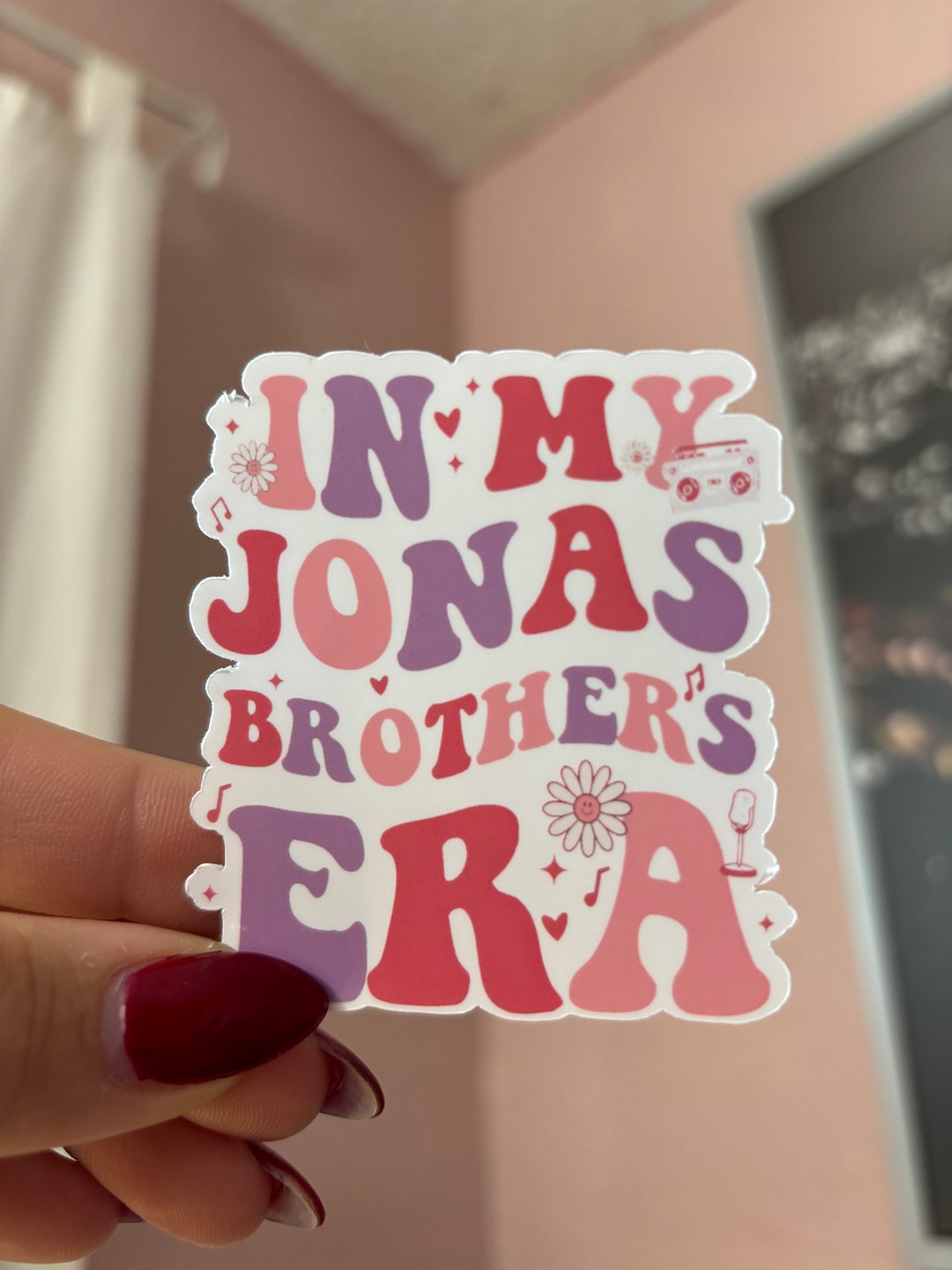 Jonas Brothers Sticker in My Jonas Era Stickers - Etsy