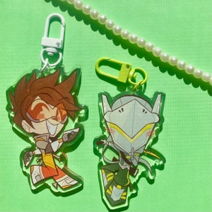 Overwatch DPS Keychains // OW2 - Etsy