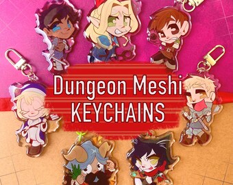 Dungeon Meshi Print // Dunmeshi - Etsy
