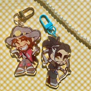 Overwatch DPS Keychains // OW2 - Etsy