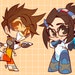 Overwatch DPS Stickers // OW2 - Etsy