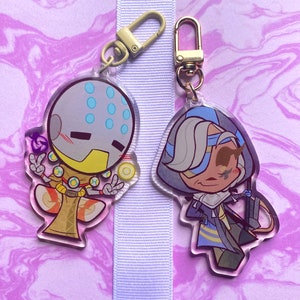 Overwatch Support Keychains // OW2 - Etsy