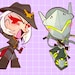 Overwatch DPS Stickers // OW2 - Etsy