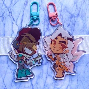 Overwatch Support Keychains // OW2 - Etsy