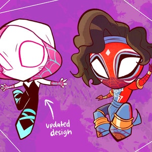 ATSV Spiderman Stickers // Spiderverse - Etsy