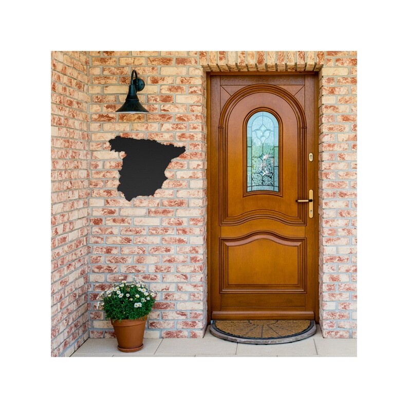 Spain Outline Metal Cutout - Etsy