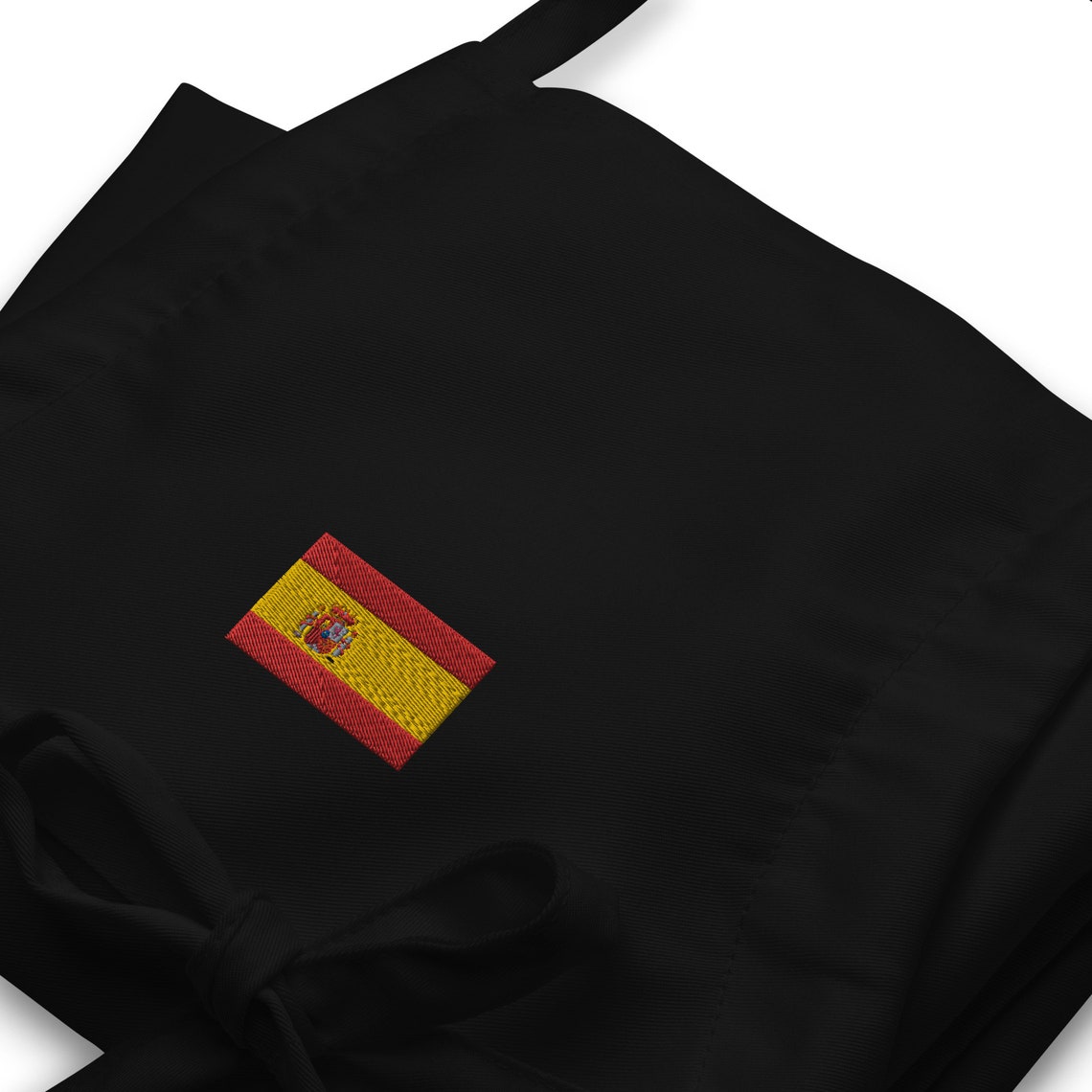 Spanish Flag Embroidered Apron - Etsy