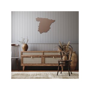 Spain Outline Metal Cutout - Etsy