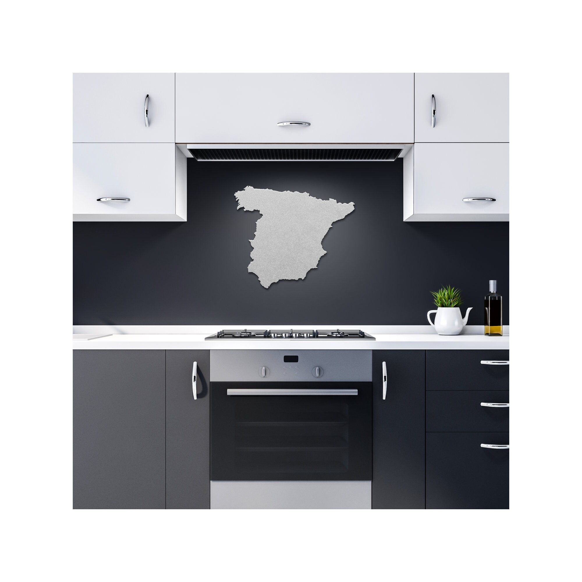Spain Outline Metal Cutout - Etsy