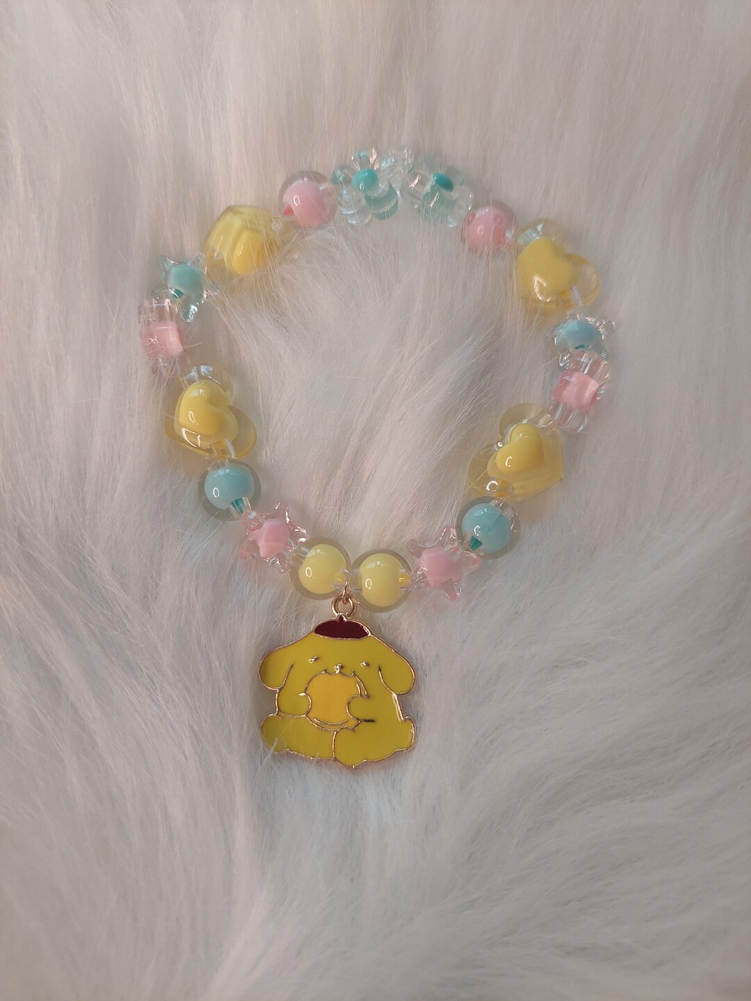 Sanrio Inspired Series Pompompurin Bracelet - Etsy