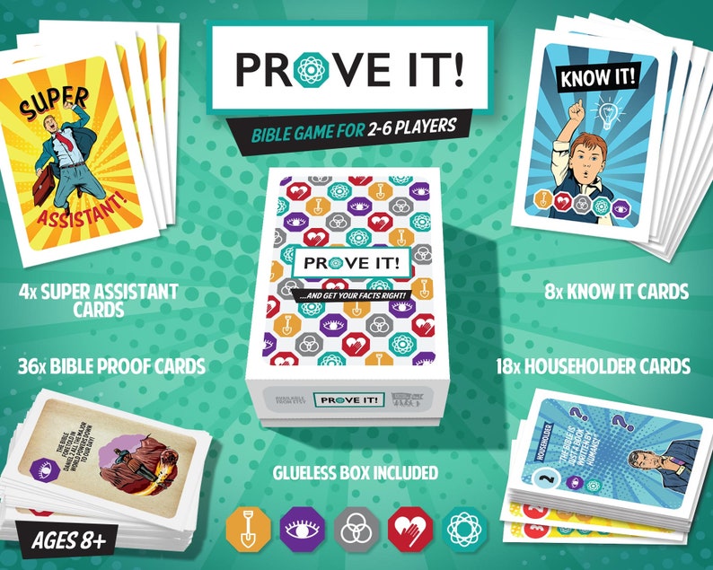 Prove It! Bible Card Game: Family Worship, Ages 8+ (digital Download ...