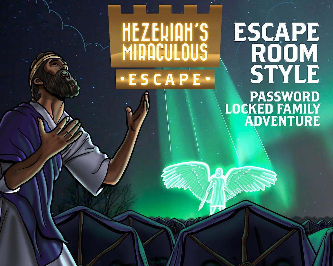 Bible Escape Game - Hezekiah's Miraculous Escape! A Puzzle and ...