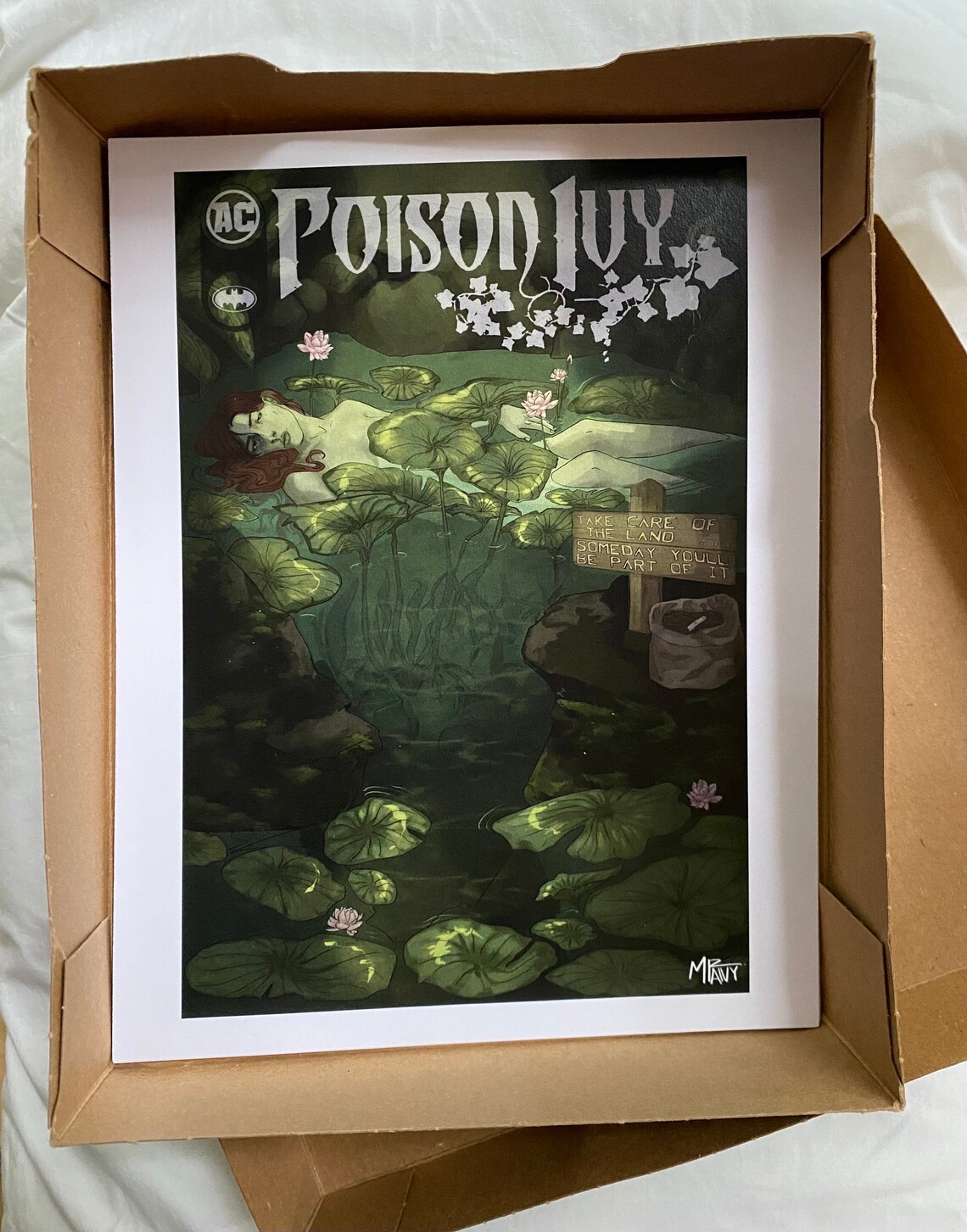 Poison Ivy Comic Cover Art Print - Etsy