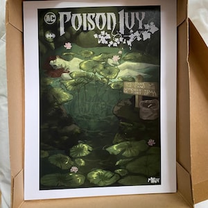 Poison Ivy Comic Cover Art Print - Etsy
