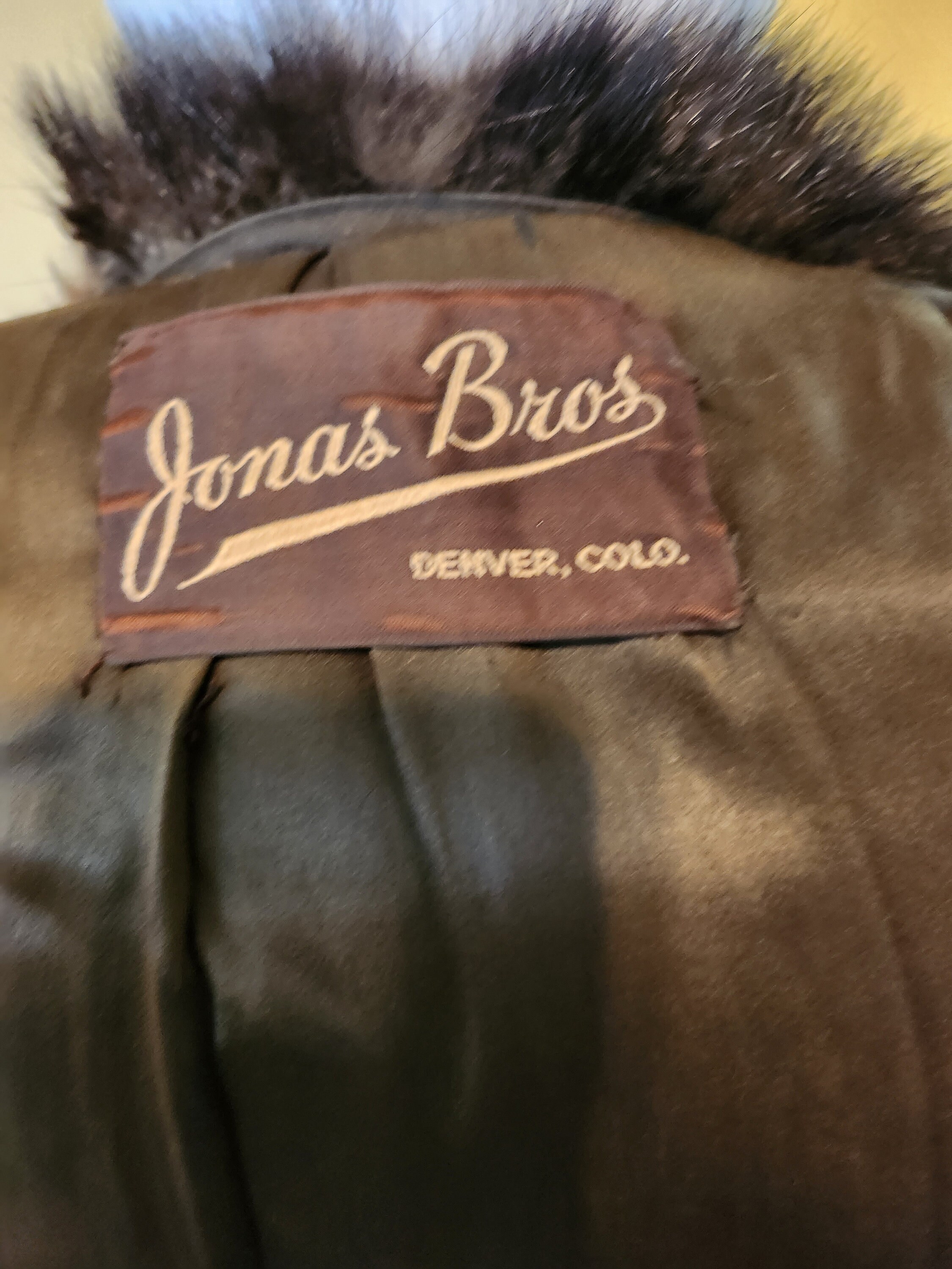 Vintage Full Length Mink Fur Coat Jonas Bros Denver Colorado - Etsy