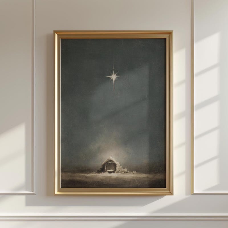 Nativity Stable - Etsy