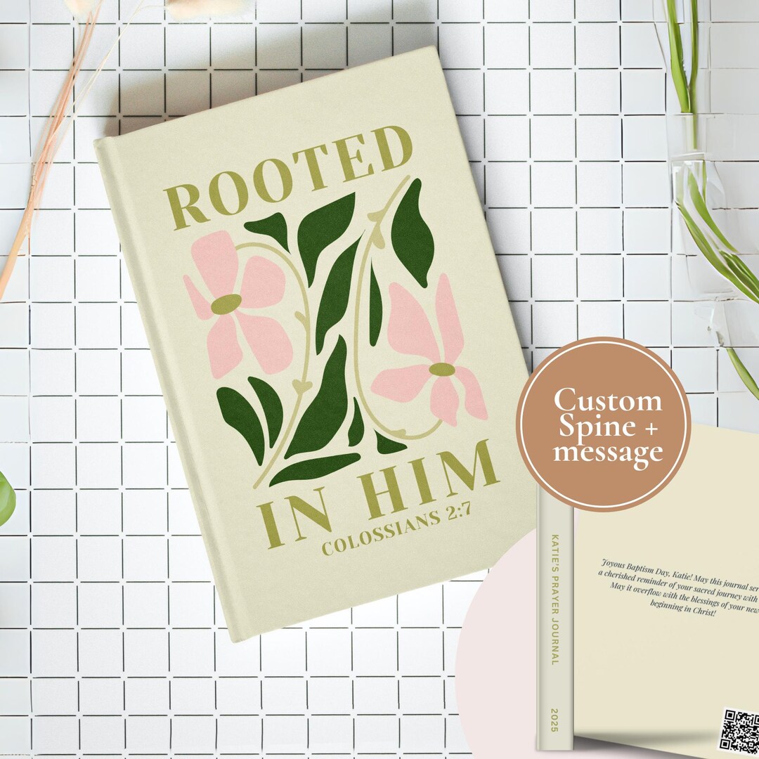 Personalized Prayer Journal for Christian Gifts, Christian Letterbox ...