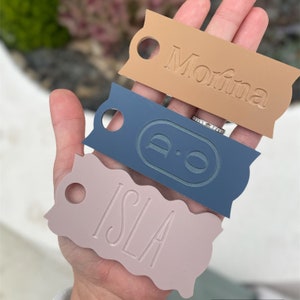 Personalize Stanley Name Tag Toppers Tumbler Name Plate Stanley Toppers ...