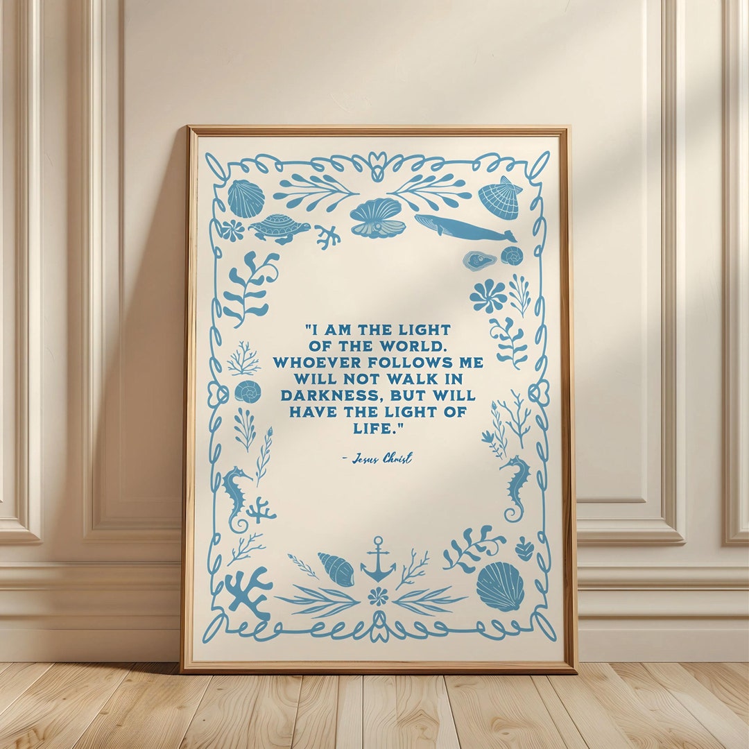 Christian Wall Art, Modern Christian Art, Scripture Wall Art, Bible ...