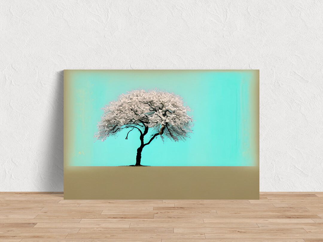 Unique Sycamore Tree ART CANVAS, Trending Bohomodern Wall Print ...