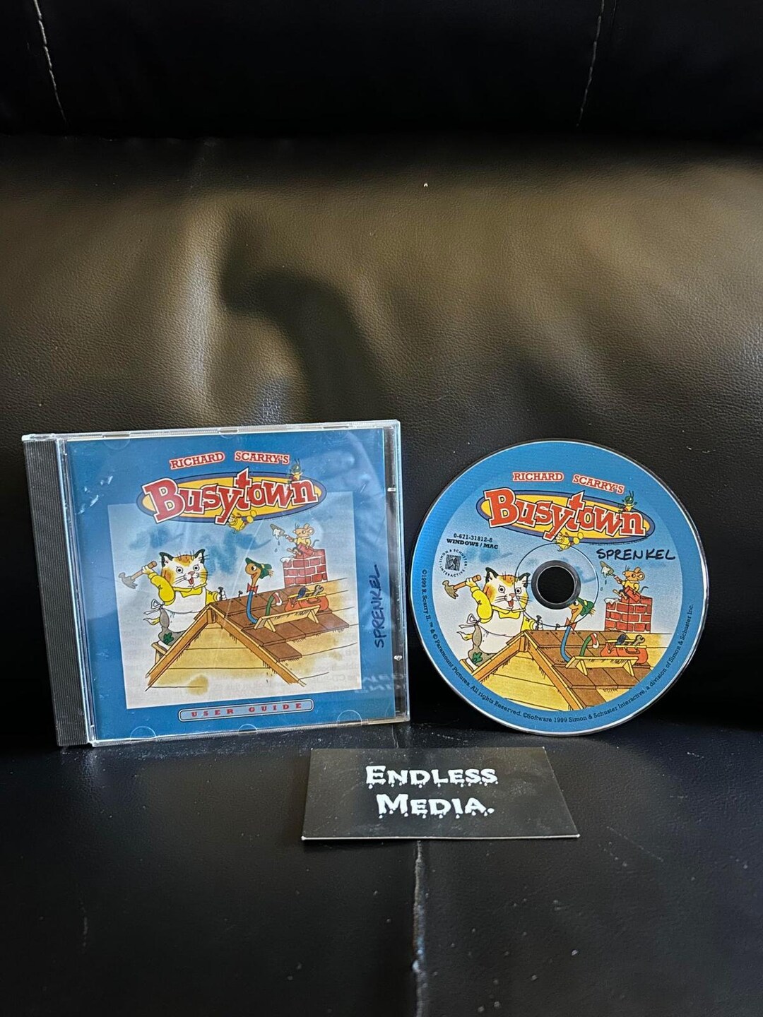 Richard Scarrys Busytown PC Games Loose Video Game - Etsy