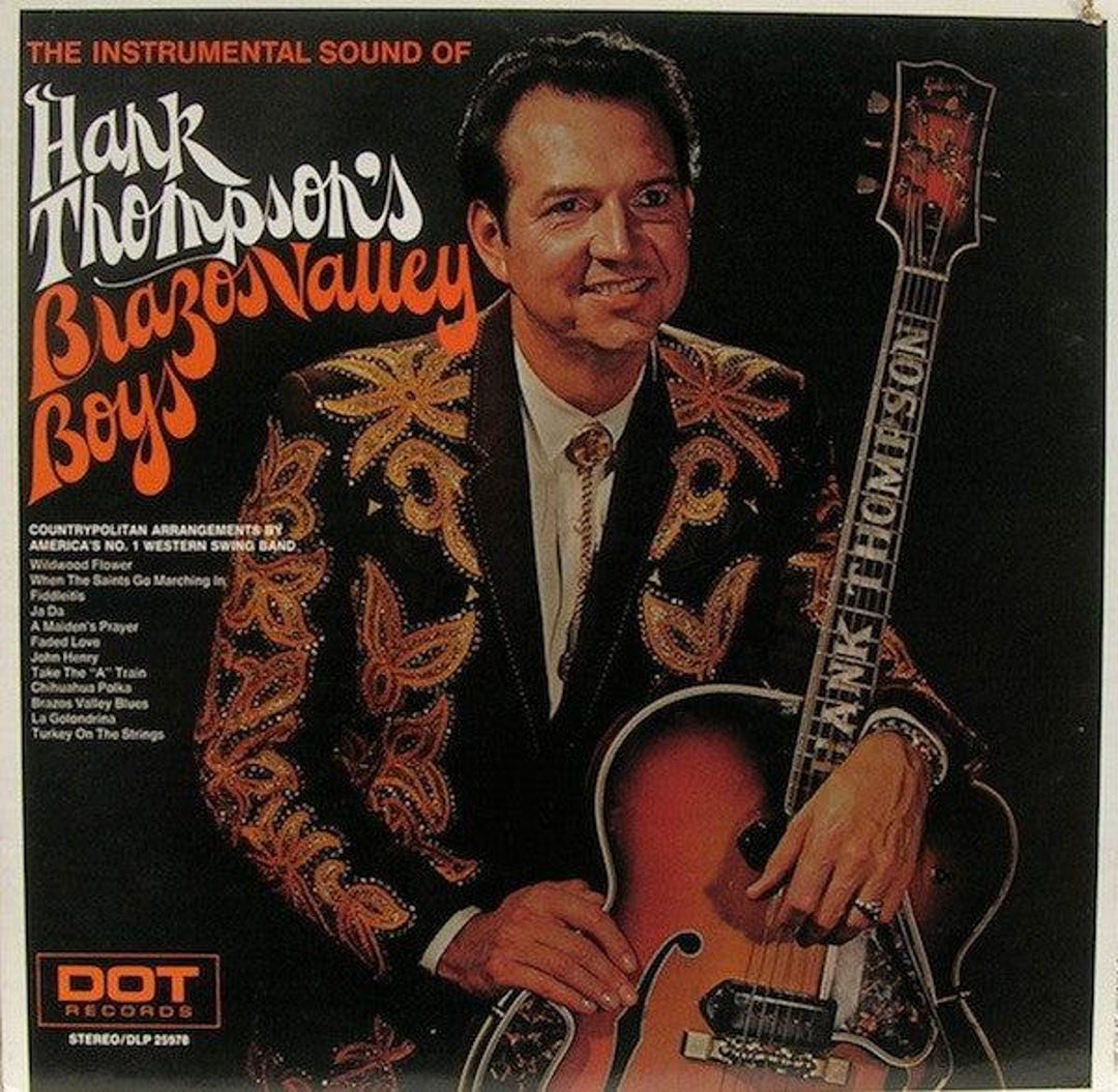 Hank Thompson and His Brazos Valley Boys the Instrumental Sound of Hank ...