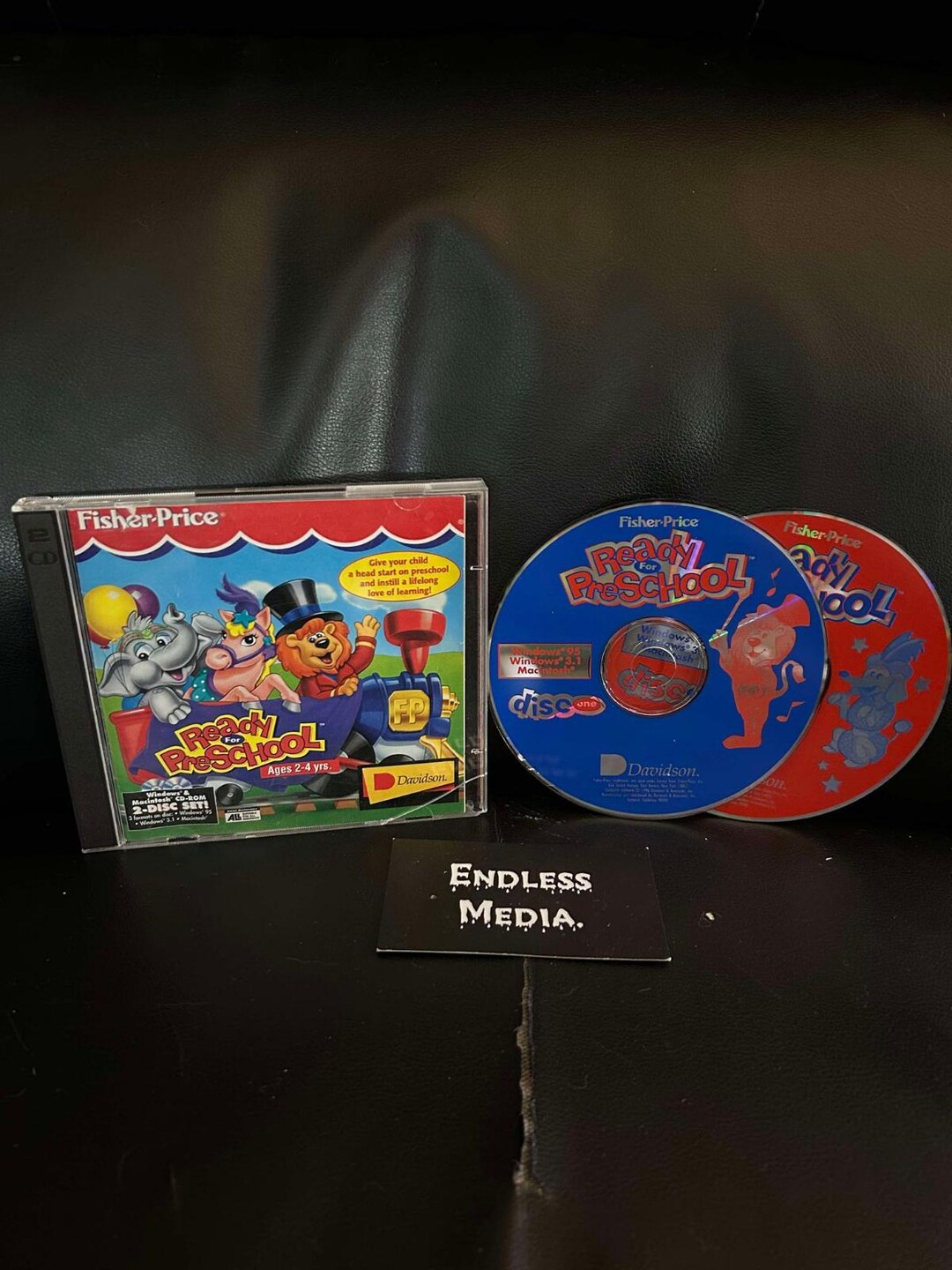 Fisher-price Ready for Preschool PC PC Games Loose Video Game - Etsy