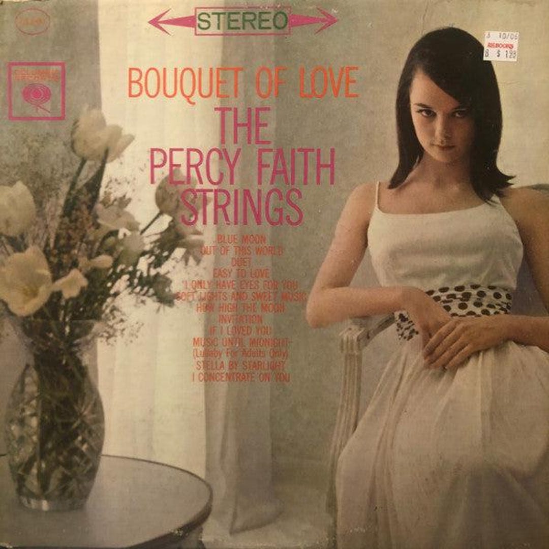 The Percy Faith Strings Bouquet of Love LP G - Etsy