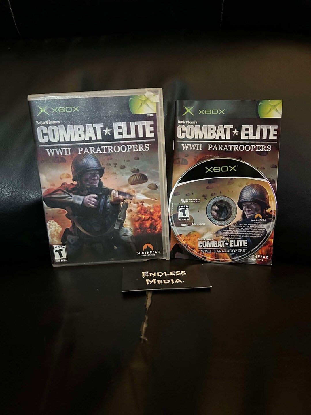 Combat Elite WWII Paratroopers Microsoft Xbox CIB Video Game - Etsy