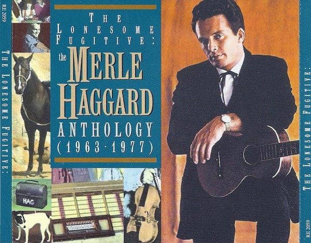 Merle Haggard the Lonesome Fugitive: the Merle Haggard Anthology 1963-1977 2xcd VG - Etsy