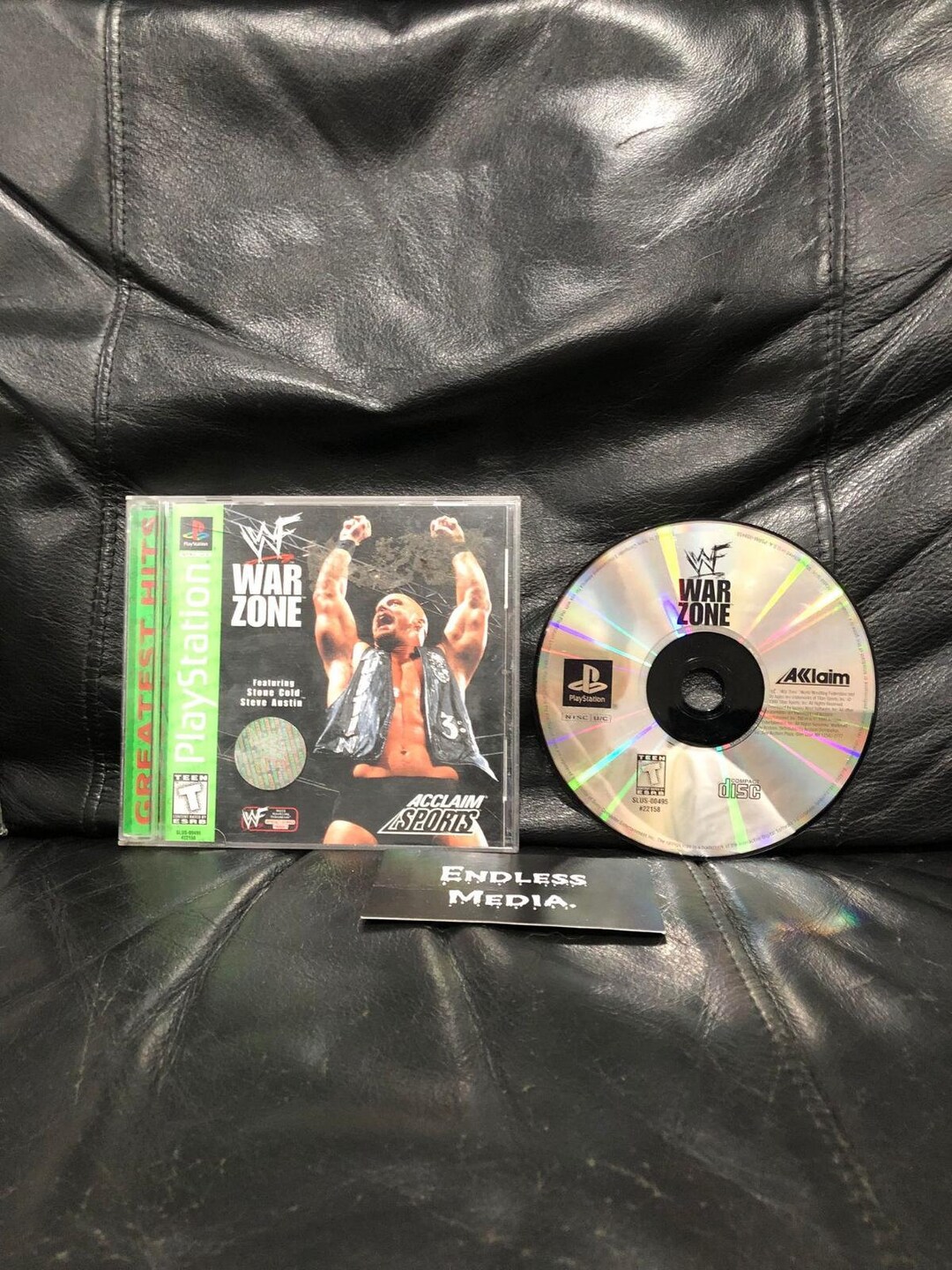 WWF Warzone greatest Hits Sony Playstation CIB Video Game - Etsy